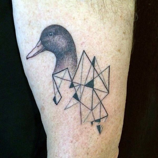 105 Tätowierungen von Enten (mit Bedeutung)