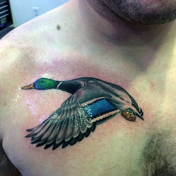 105 Tätowierungen von Enten (mit Bedeutung)