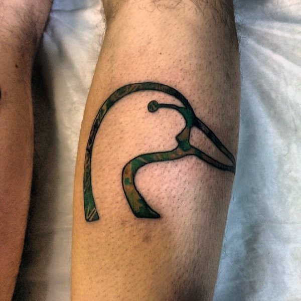 105 Tätowierungen von Enten (mit Bedeutung)