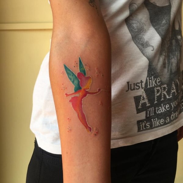 120 Tätowierungen von Feen (mit Bedeutung)