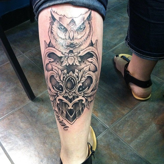 Tattoo Auf Der Wade