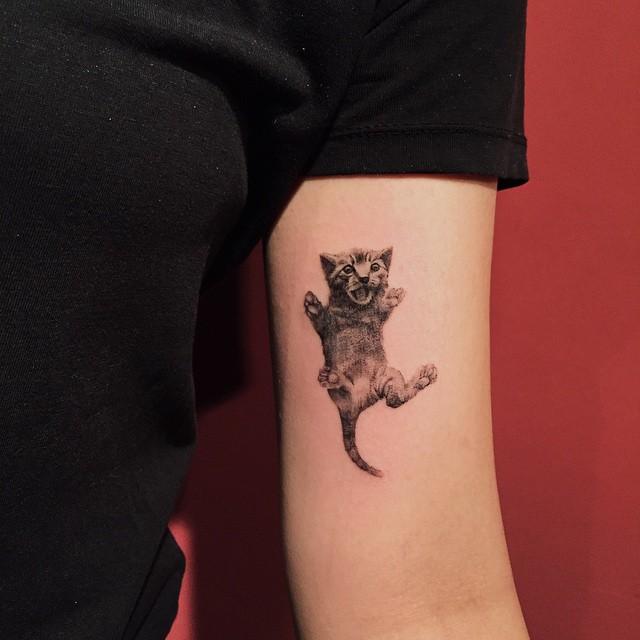79 Great cat tattoos that will drive you crazy