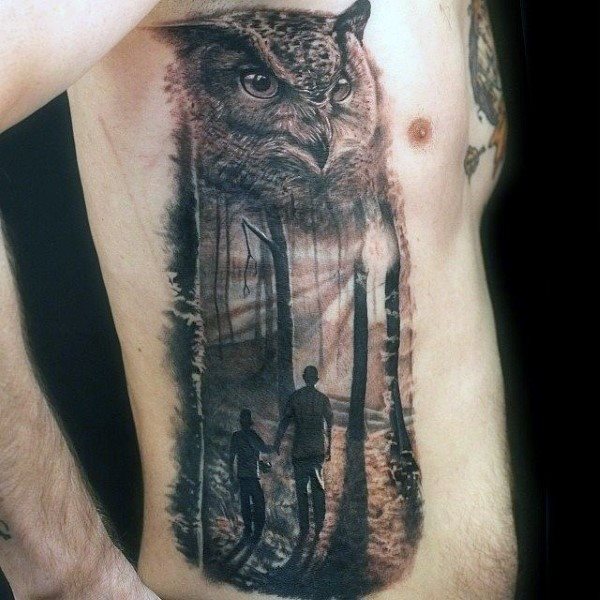 100 Tatouages de forêt (Et leur signification)