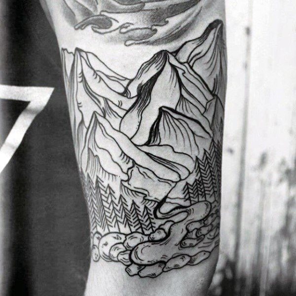 100 Tatouages de forêt (Et leur signification)