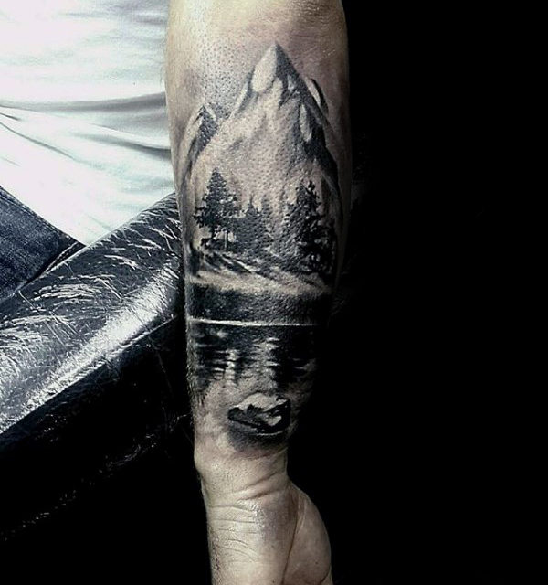 100 Tatouages de forêt (Et leur signification)