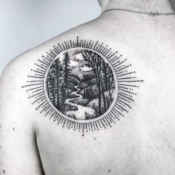 100 Tatouages de forêt (Et leur signification)