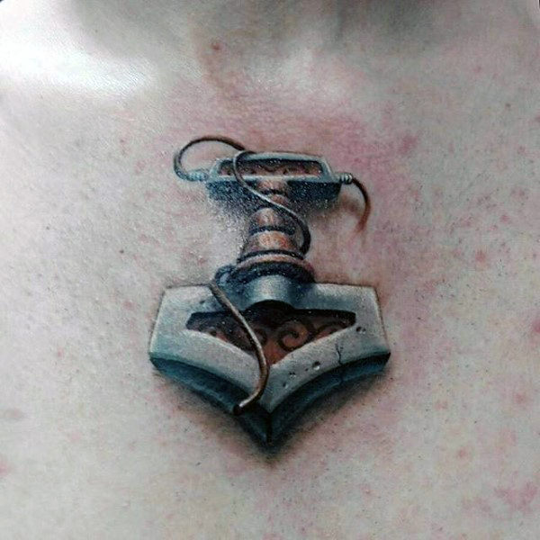 Tatouage Marteau De Thor