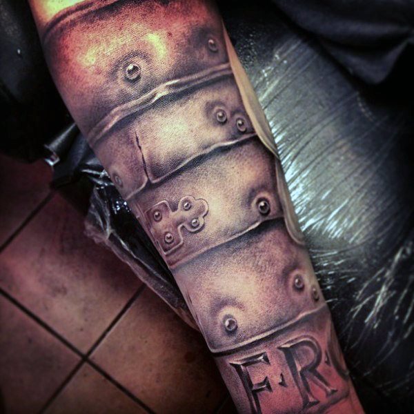 80 Tatouages d'armures; le symbole des guerriers