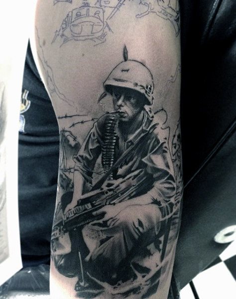90 Tatouages militaires (Et leur signification)