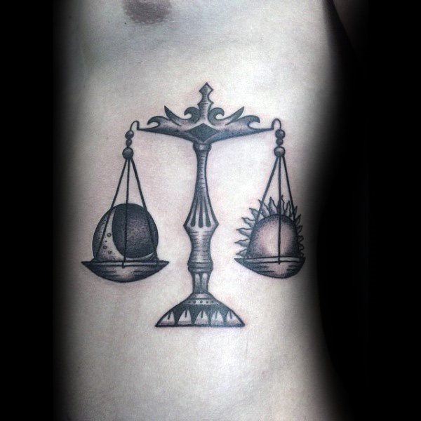 60 Tatouages du signe zodiacal de la Balance