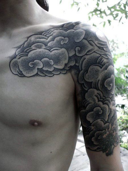 Ombrage Tatouage Nuage