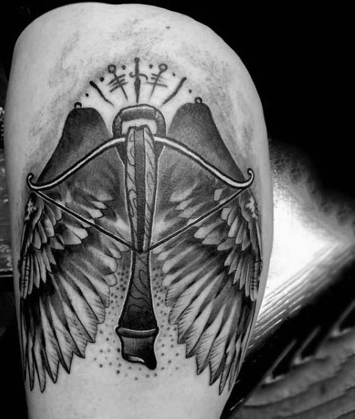 49 Tatouages d'arcs, de flèches et d'archers (Et leur signification)
