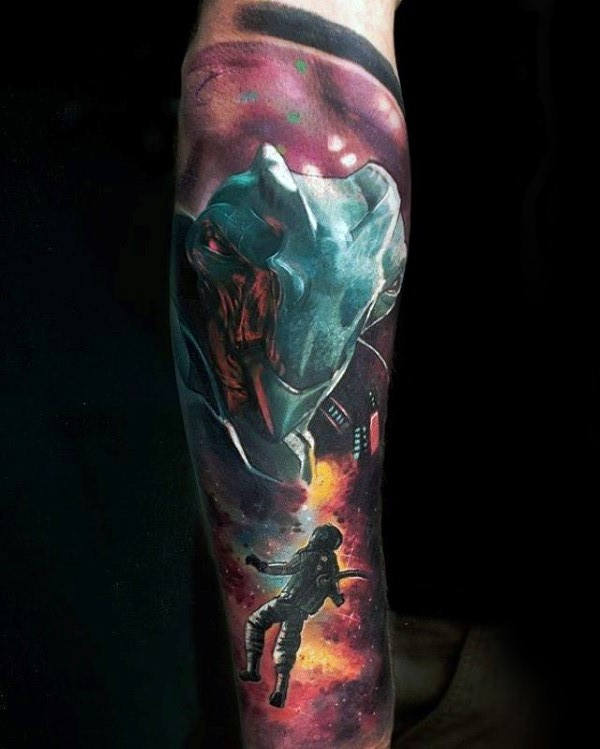 80 Tatuaggi con gli alieni (con significato)