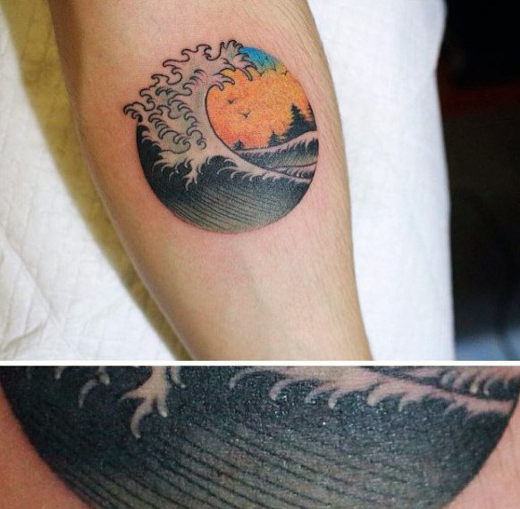 79 Tatuaggi con il cerchio (con significato)