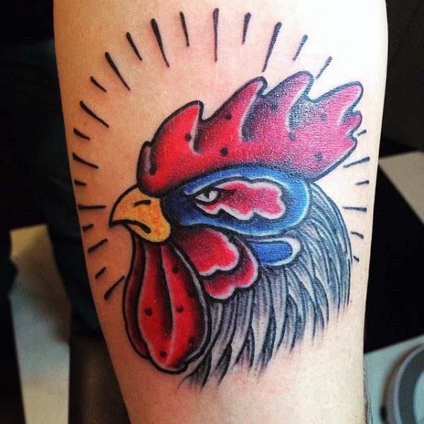 99 Tatuaggi con il gallo (con significato)
