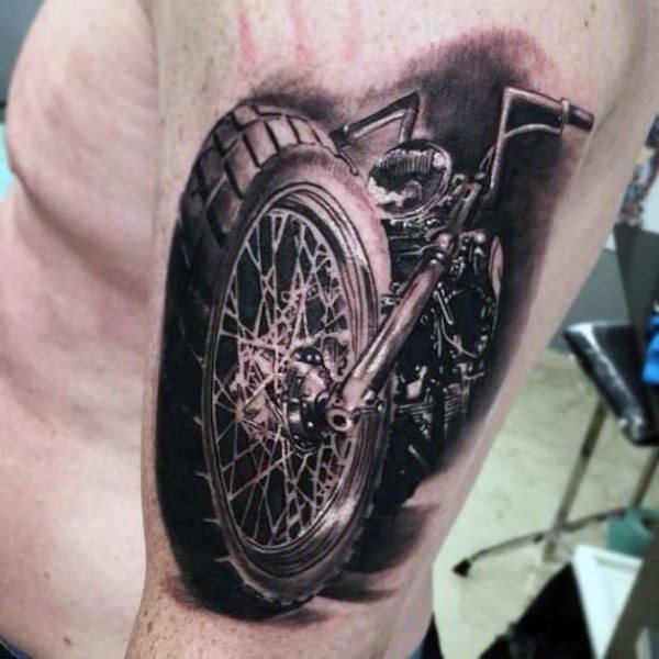 84 Tatuaggi con l'Harley Davidson (con significato)