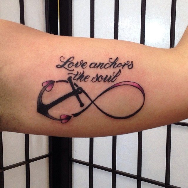 98 Tatuaggi con il simbolo dell'infinito (con significato)