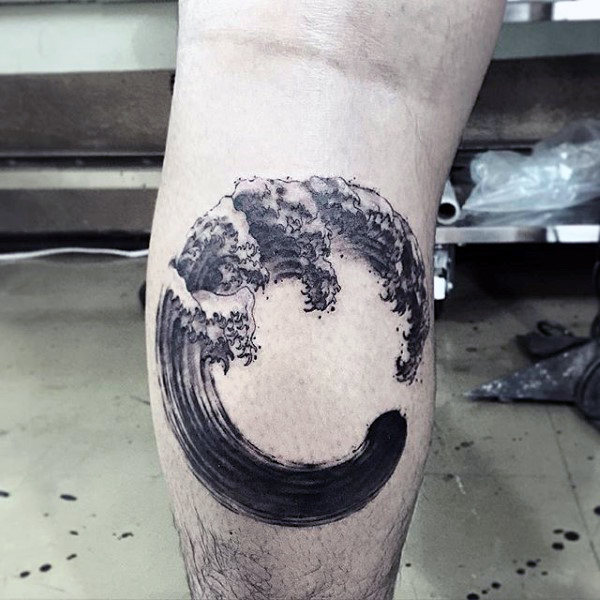 60 Tatuaggi raffiguranti l'Enso, il cerchio zen (con significato)