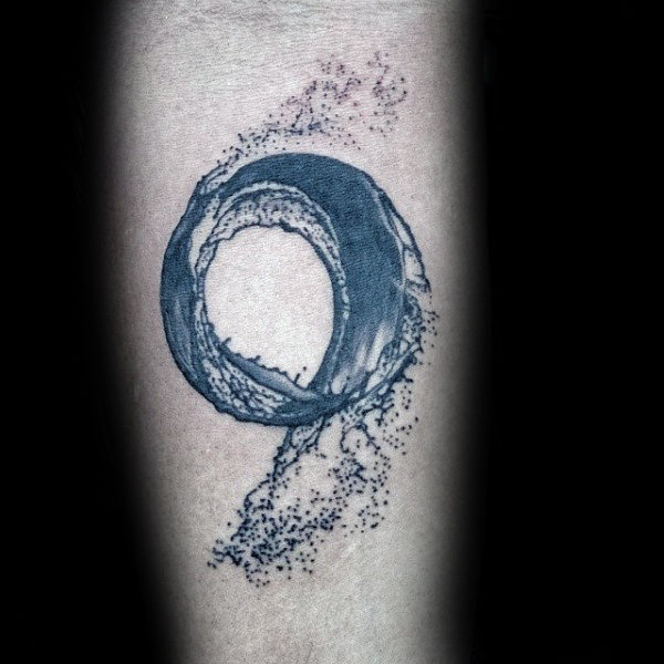 60 Tatuaggi raffiguranti l'Enso, il cerchio zen (con significato)