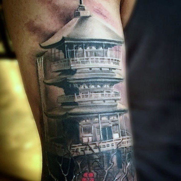 47 Tatuaggi con i templi e i santuari giapponesi (con significato)