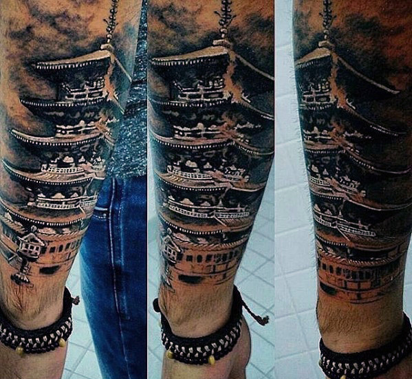 47 Tatuaggi con i templi e i santuari giapponesi (con significato)