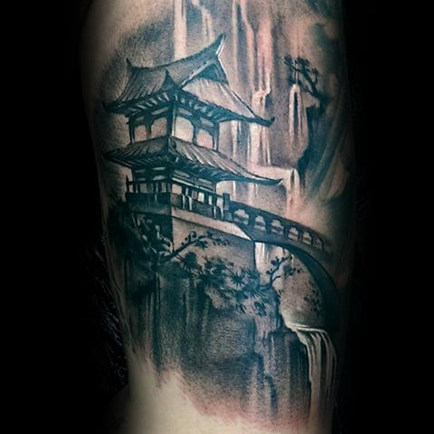 47 Tatuaggi con i templi e i santuari giapponesi (con significato)