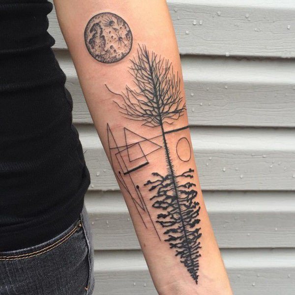 110 tatuaje cu copaci și semnificația lor