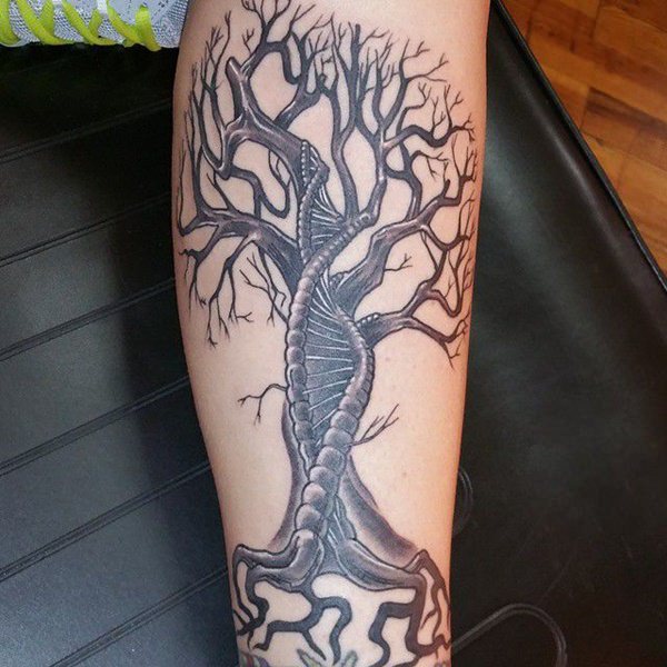 110 tatuaje cu copaci și semnificația lor